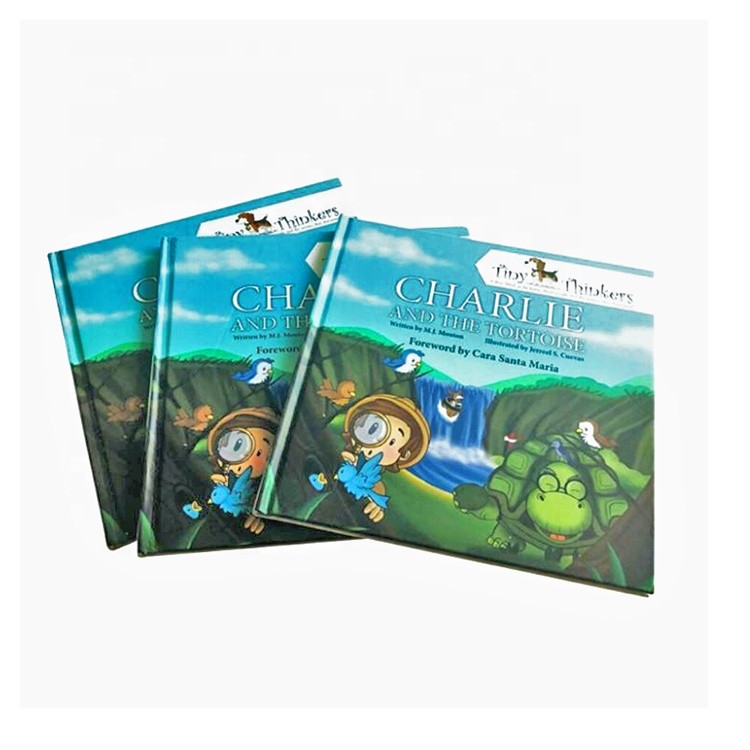 4C Full Color Story Book Printing 60gsm-450gs Paper Weight For Children